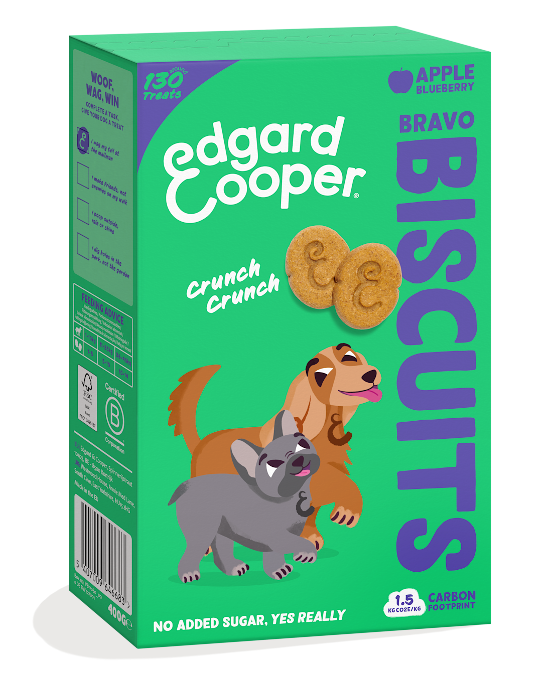 Bravo Apple and Blueberry Biscuits | Treats for Dogs | Edgard & Cooper